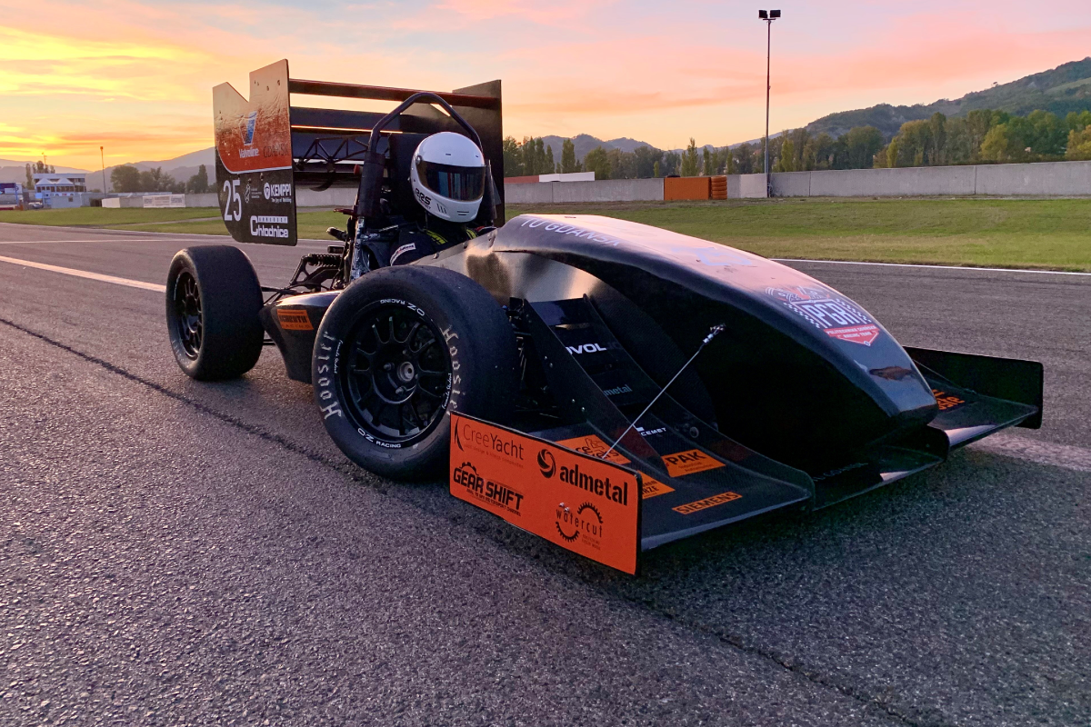 Gdańsk Tech students’ racing car ends the season with success in the ...