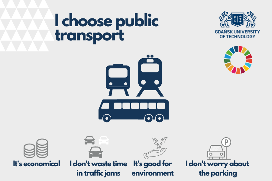 I choose public transport | Gdańsk University of Technology