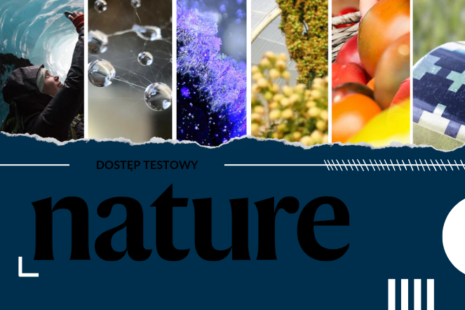 Dostęp testowy do czasopism Nature Publishing Group | Politechnika Gdańska
