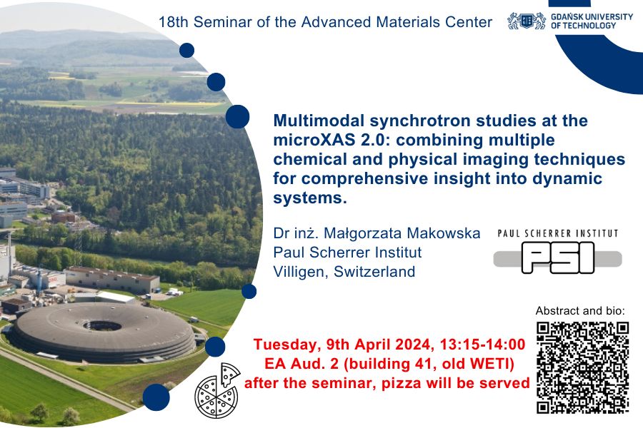 The 18th Seminar of Advanced Materials Center | Gdańsk University of ...