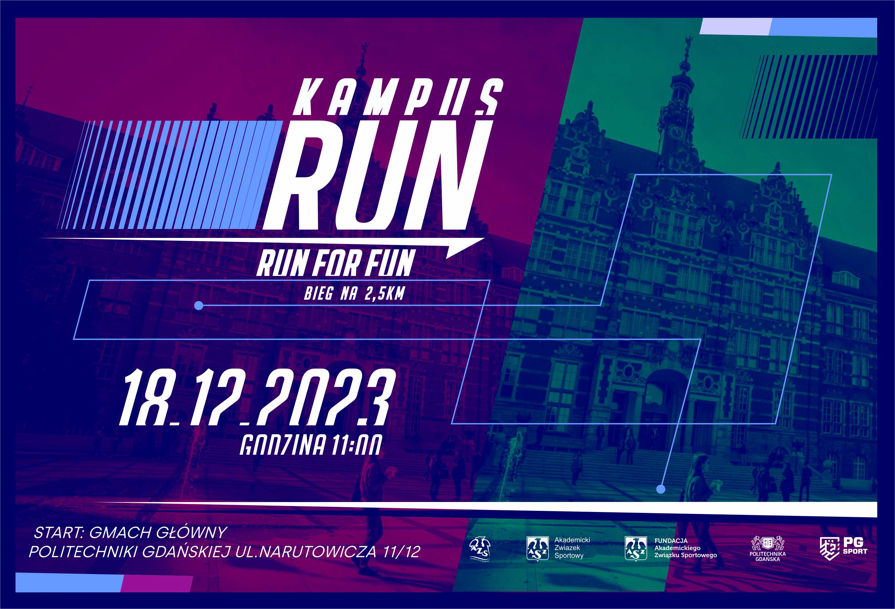 Run For Fun po kampusie Politechniki Gdańskiej | Centrum Sportu ...