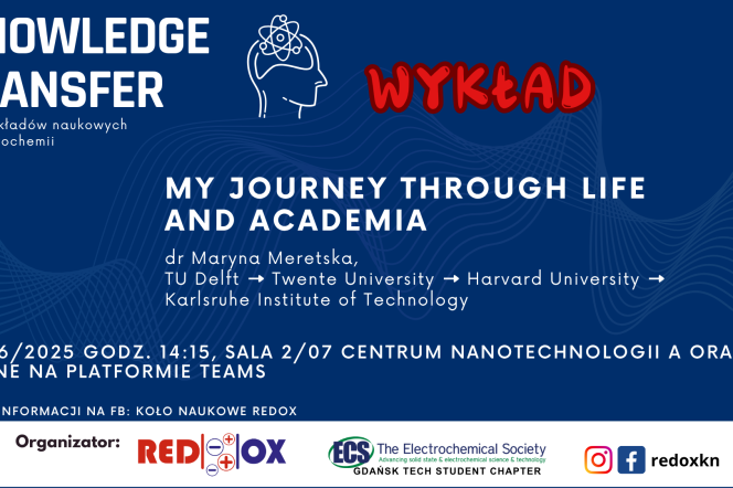 Next Knowledge Transfer lecture dedicated to electrochemistry! | Gdańsk ...