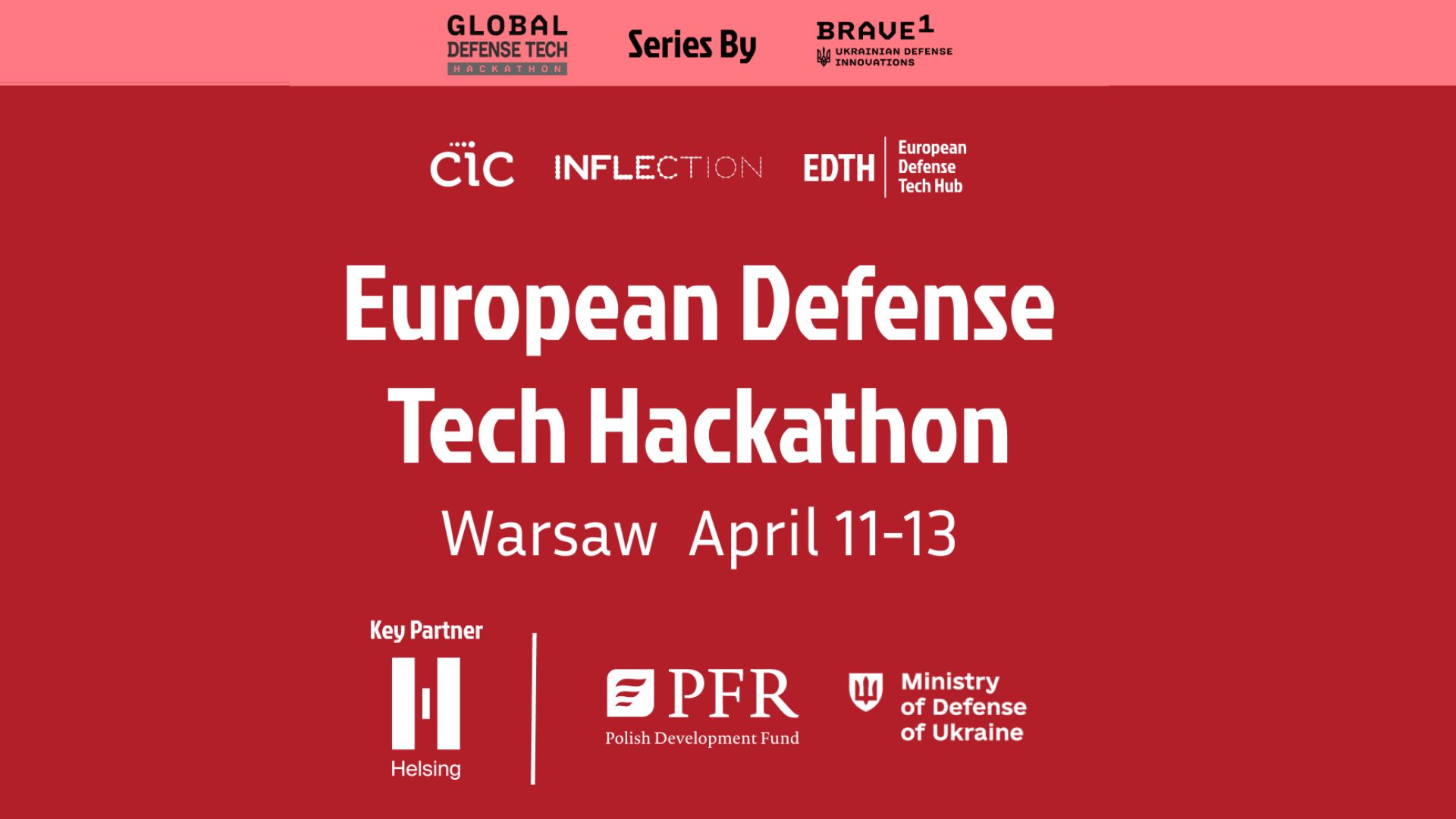 European Defence Tech Hackathon - dołącz do wydarzenia | WIMiO - Politechnika Gdańska